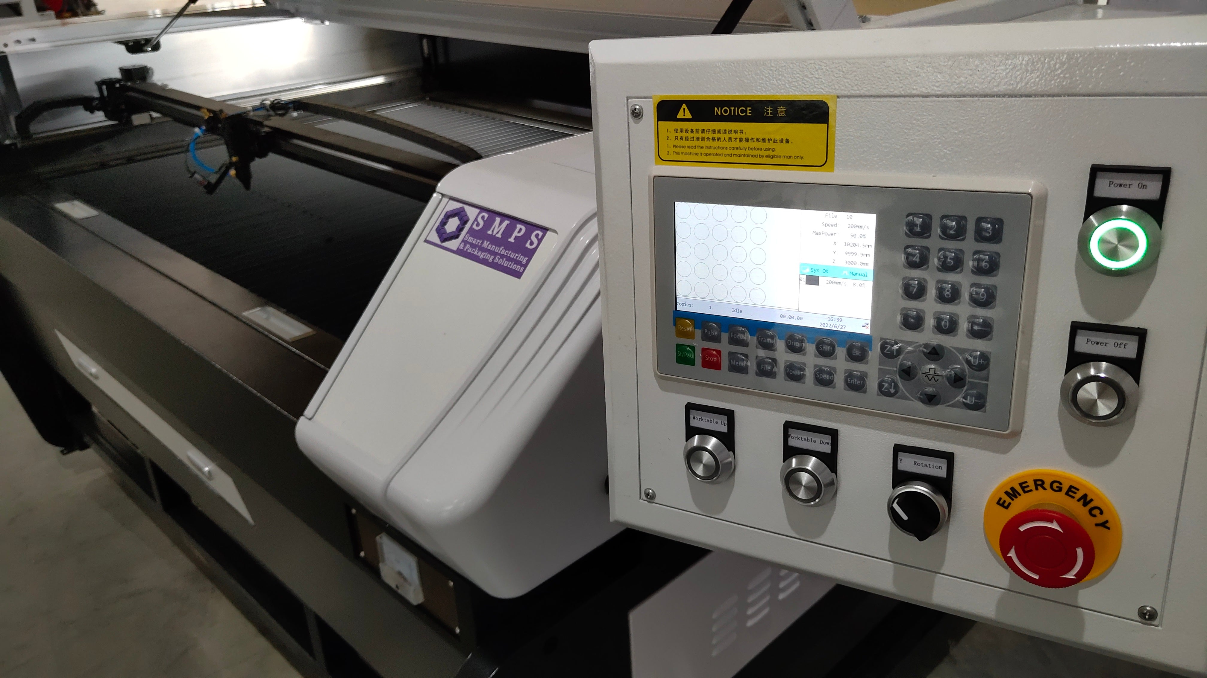 Laser Cutting Engraving Machine with Electric Lift Table – Plasquip